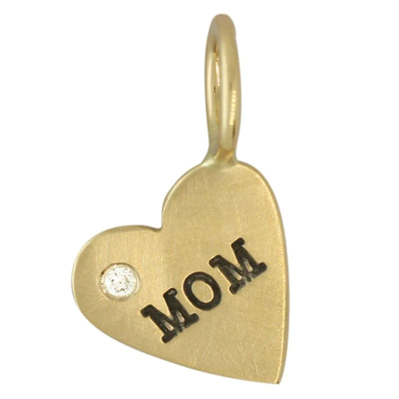 Mom Heart Charm - Vardy's Jewelers Bay Area
