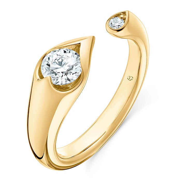 LU Open Droplet Ring - Vardy's Jewelers Bay Area