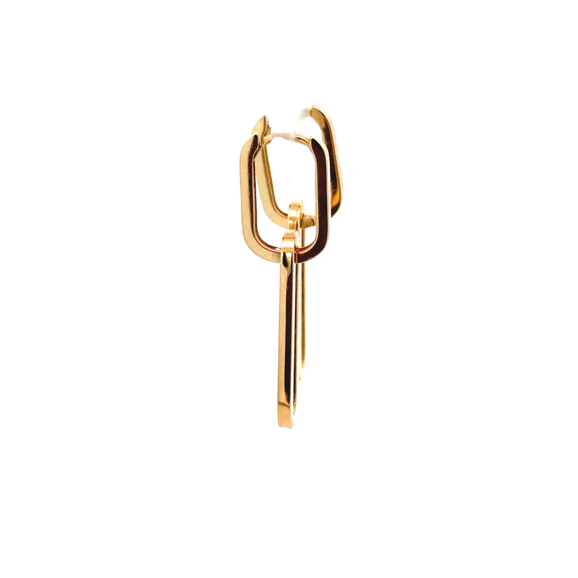 Trendy Versatile Paperclip Hoops - Vardy's Jewelers Bay Area